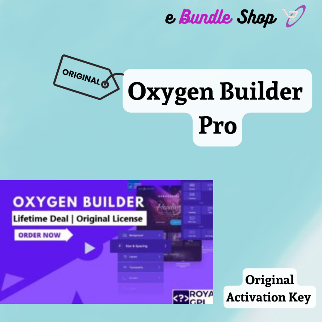 Oxygen Builder Original License Activation + All