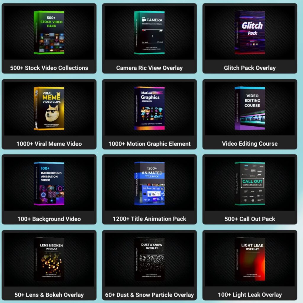 01 Best Video Editing Bundle ( All in One ) - The Ebundle Tools