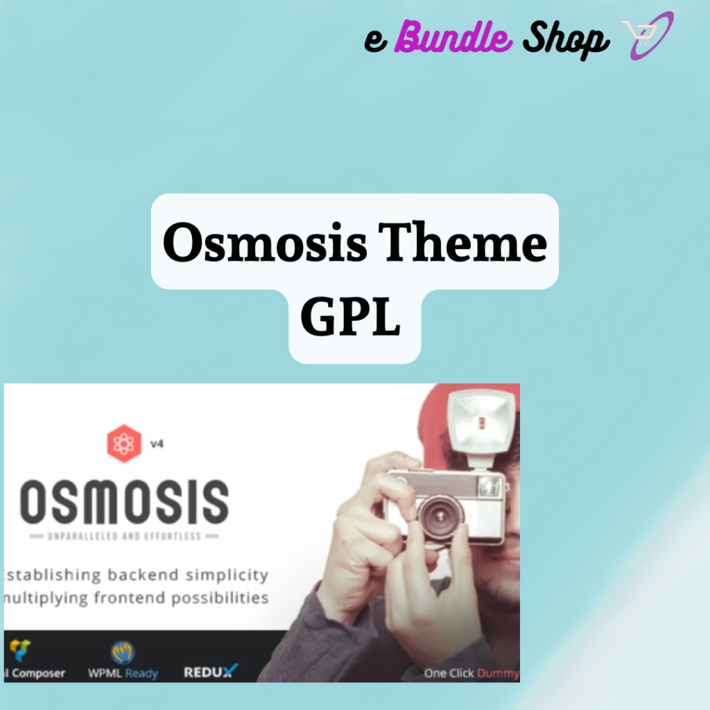 Osmosis Theme GPL v4.5.6 – Responsive Multi-Purpose WordPress Theme